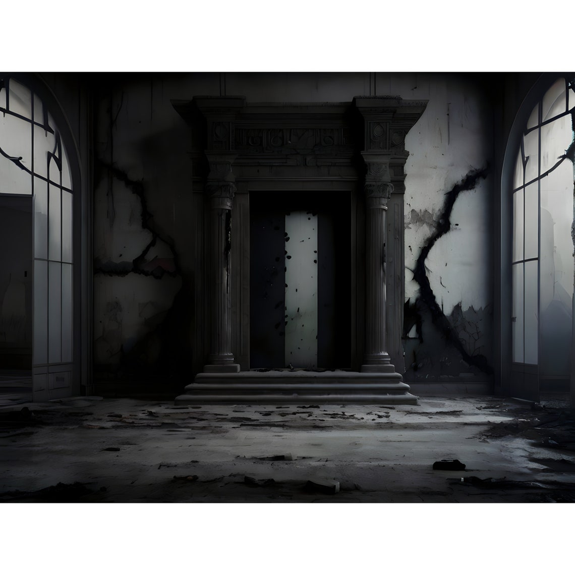 Dark Goothic Backdrop PNG Set 37 High-quality PNG Digital Download ...