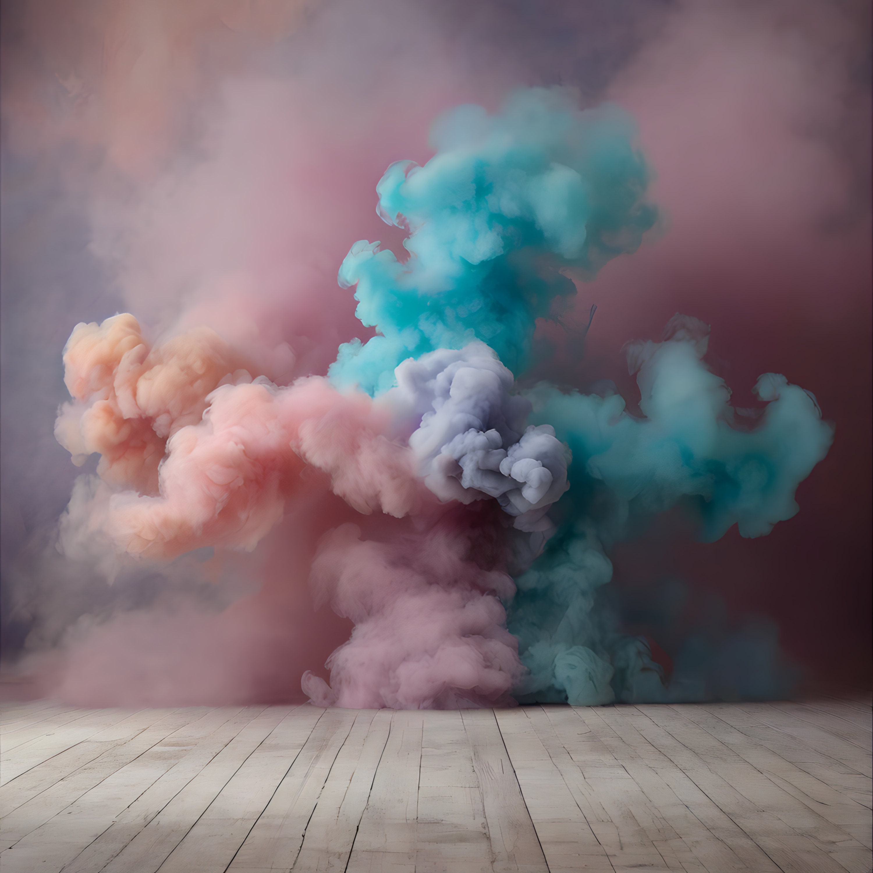 30 Pastel Smoke Backdrop PNG Files High Quality Holiday Graphic Set for ...