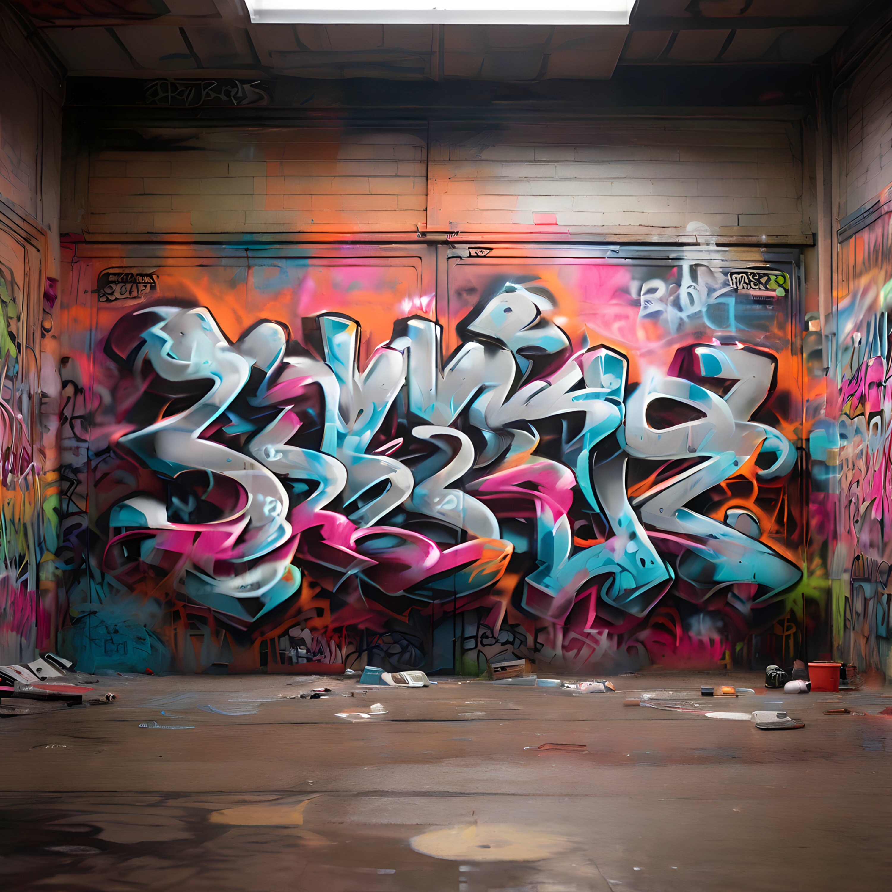 14 Graffiti Backdrop PNG Files High-quality Holiday Graphics Set for ...