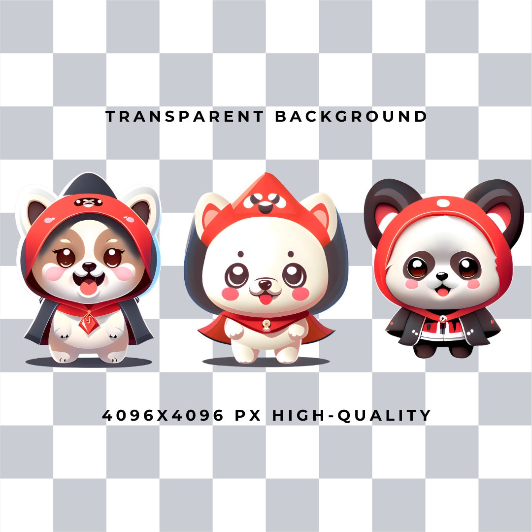 Kawaii Dog Clipart, Cute Dog Clip Art Kawaii Dogy Kitty Icons Pet ...