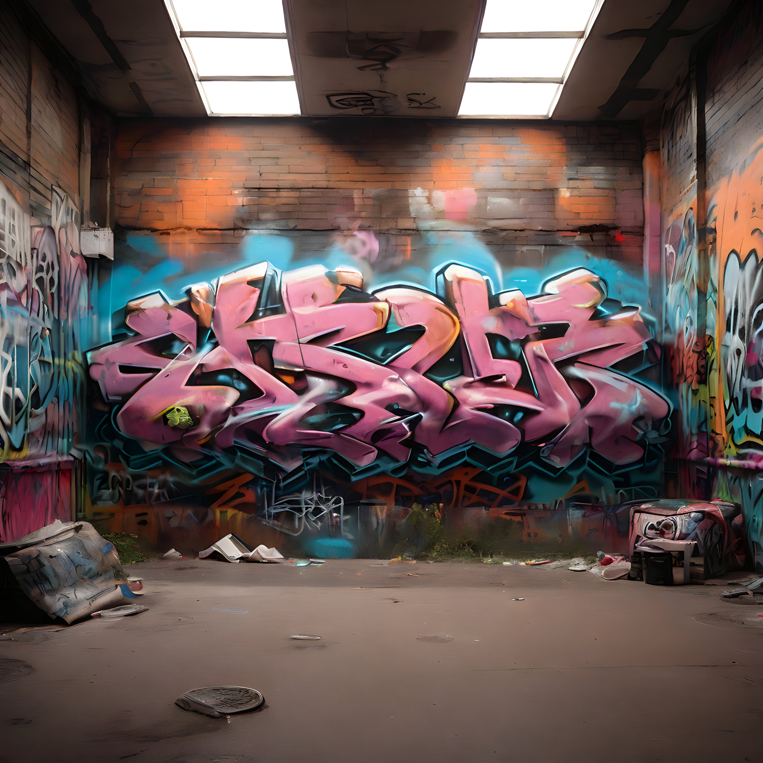 14 Graffiti Backdrop PNG Files High-quality Holiday Graphics Set for ...