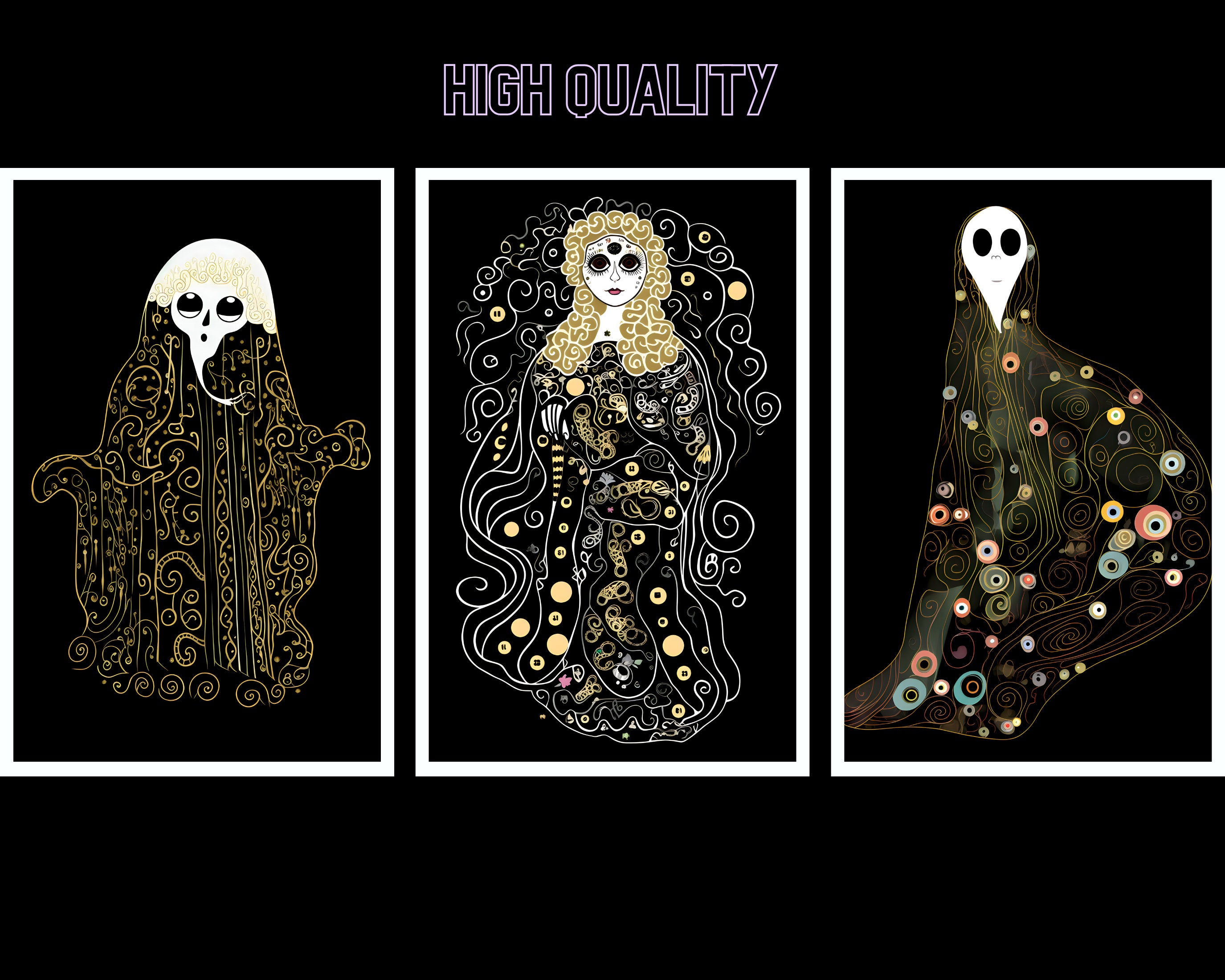 Amy Joy Art Retro Ghost Clipart, Ghost Clipart, Ghost PNG, Spooky ...