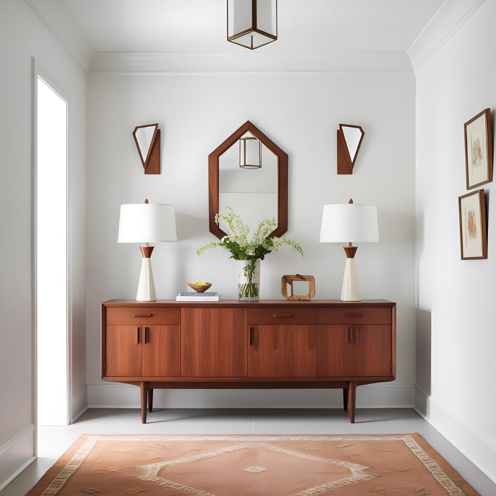 Modern Hallway Digital Backdrop High-resolution 3200x3200px Minimalist ...