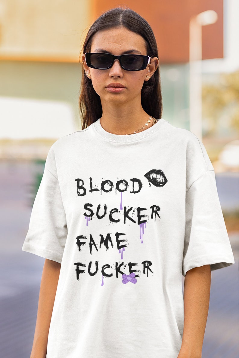 Olivia Rodrigo Shirt, Blood Sucker Fame Fucker, Guts Tour Shirt, Olivia ...