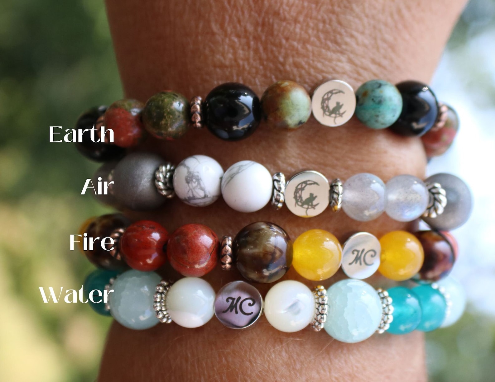 Elements of Nature Bracelet Gift - Etsy