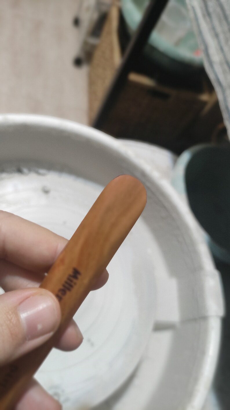 Pottery Tool Spatula With Edge Maker V Form, Clay Trimmer for Cut and ...