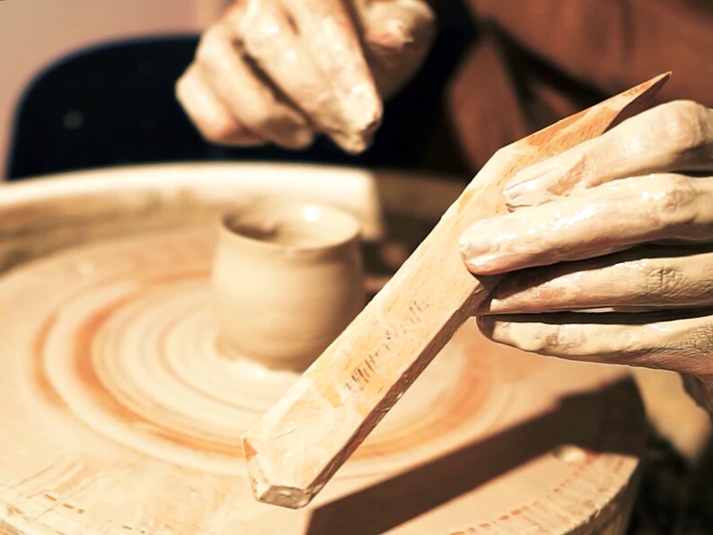 Pottery Tool Rib, Sculpting Form, Clay Trimmer for Cut and Scrape Clay ...