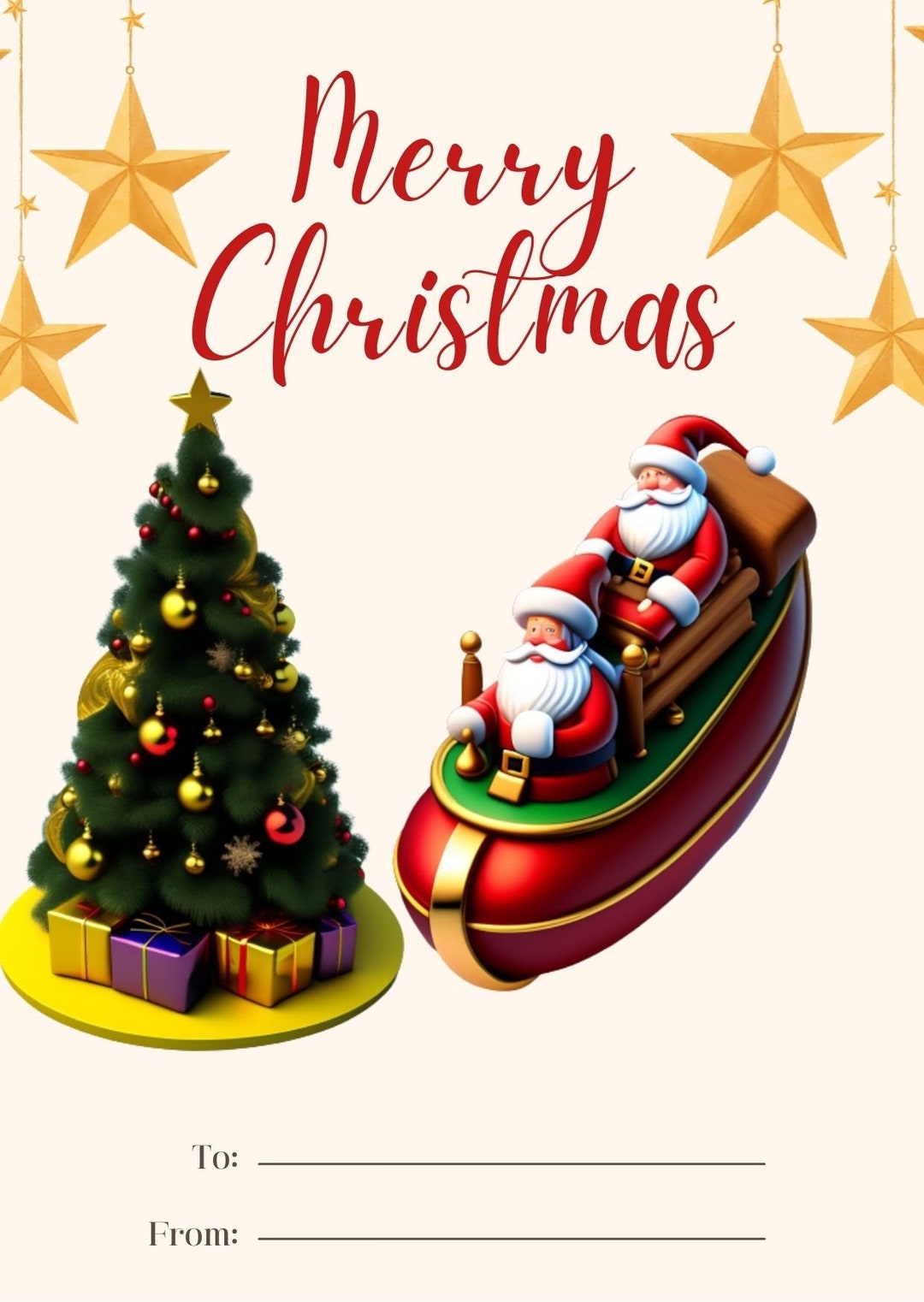 Christmas Card, Christmas Card Digital, Digital Christmas Card ...