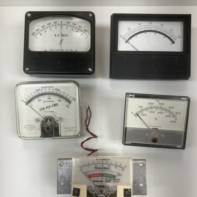 Antique Electrical Meters - Etsy