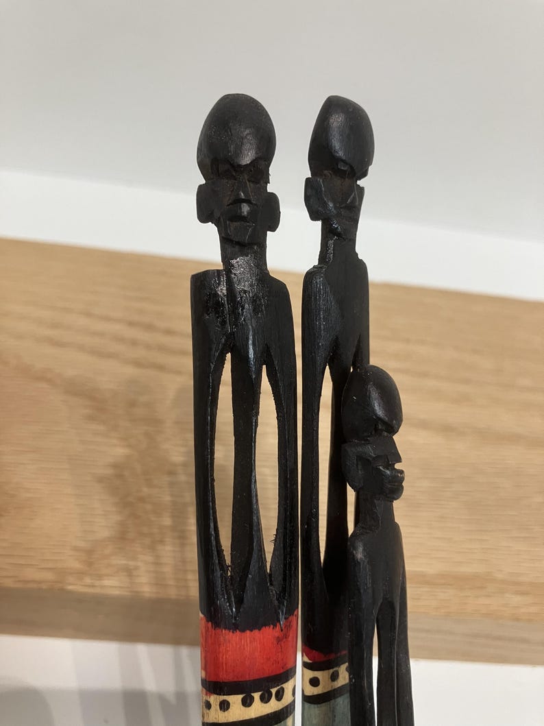 Vintage Maasai / Kenyan Hand Carved Figurine - Etsy