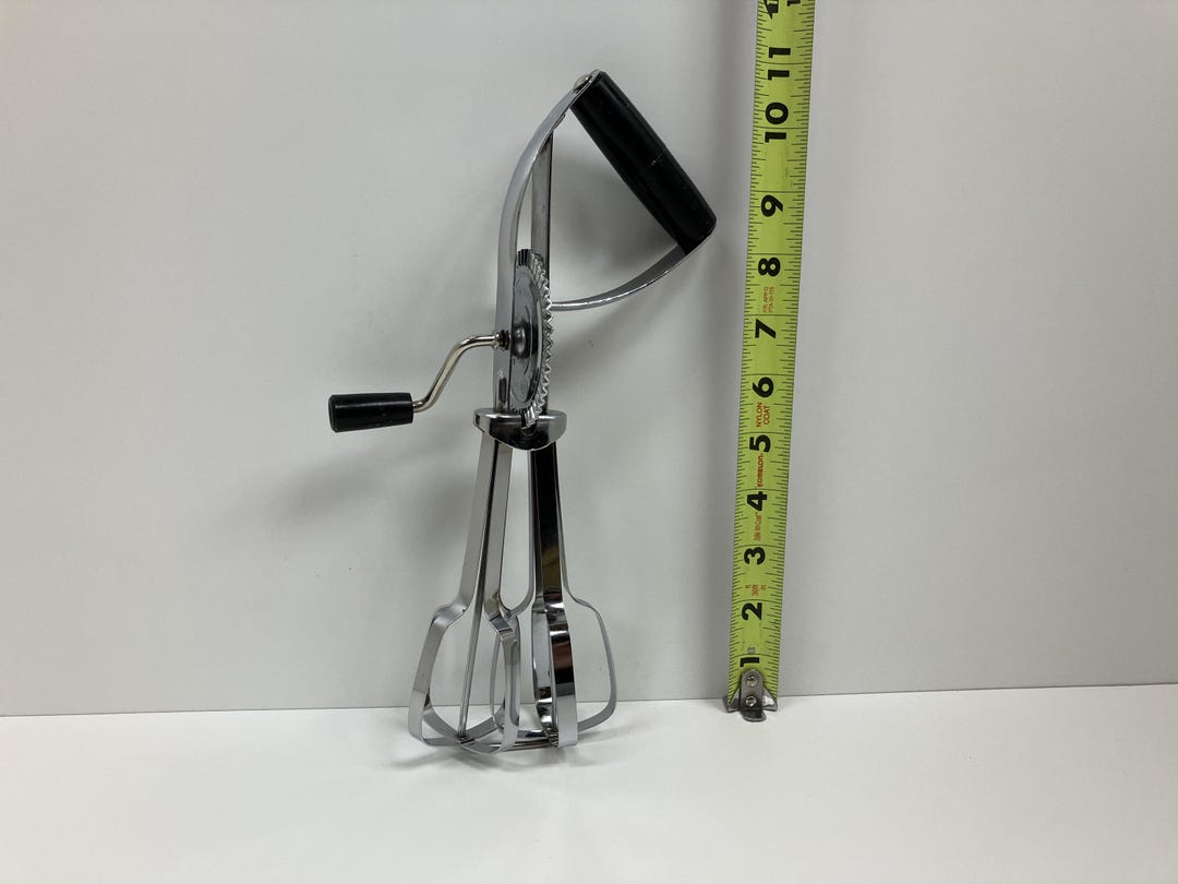 Vintage Ecko super Speed Hand Mixer, Egg Beater, Manual Mixer, Angle ...