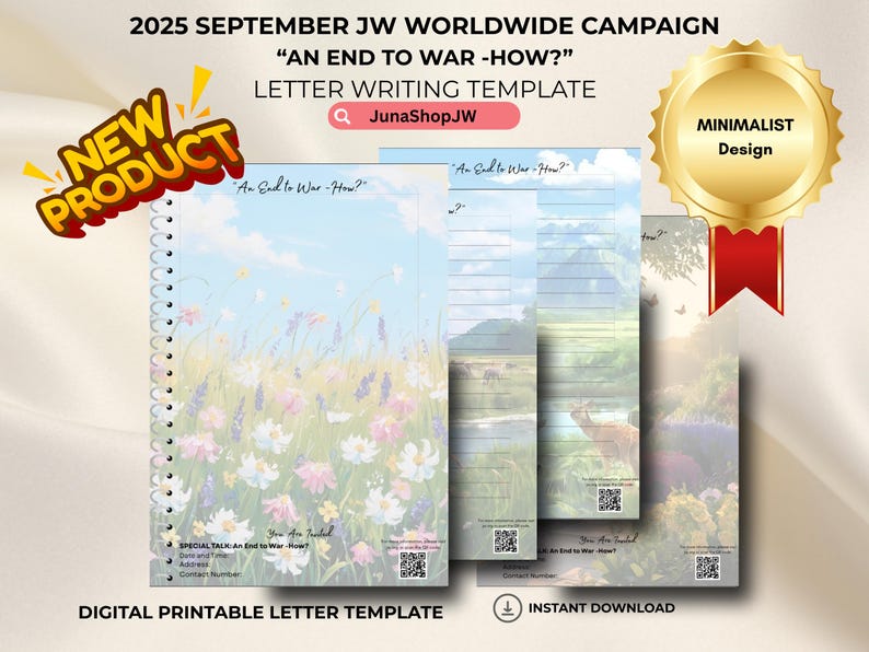 JW Letter Writing September Campaign 2025 Worldwide Digital Paper | an ...
