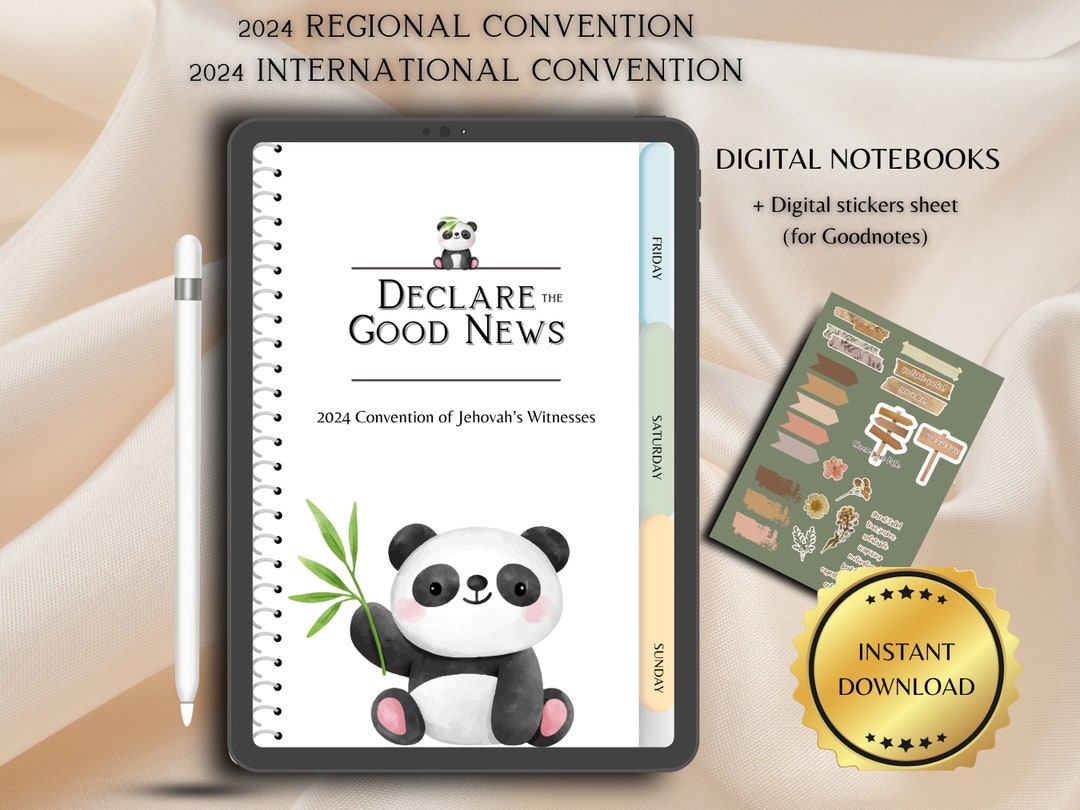2024 Regional Convention Declare the Good News Notebook JW Convention ...