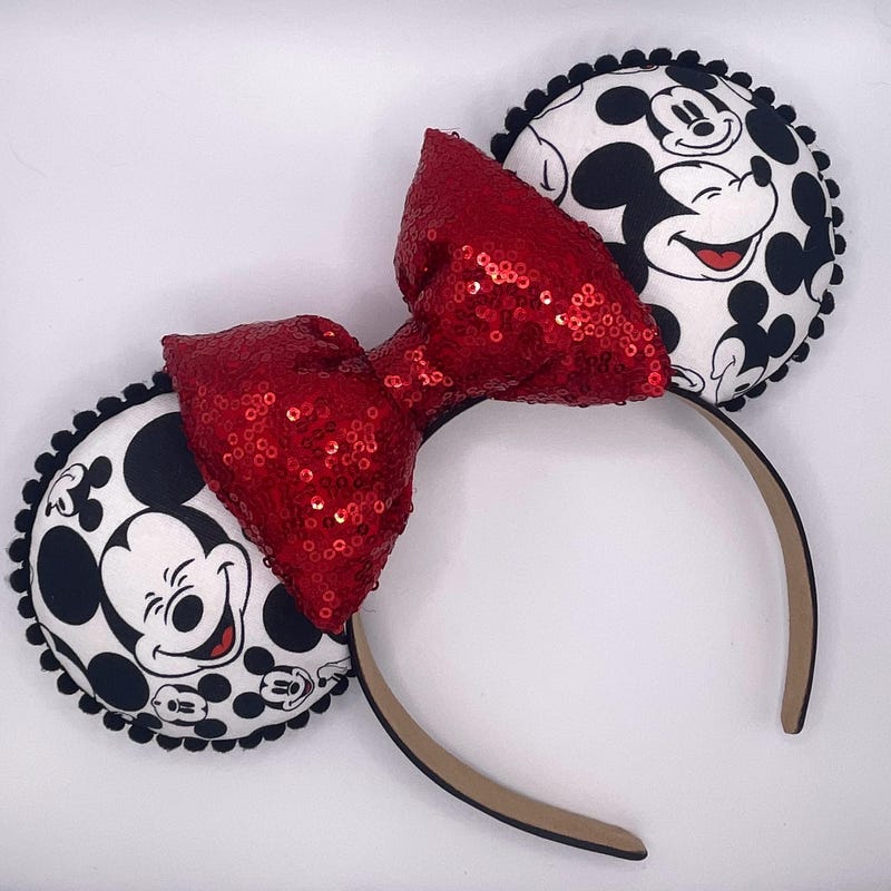 Mickey Mouse Ears - Etsy