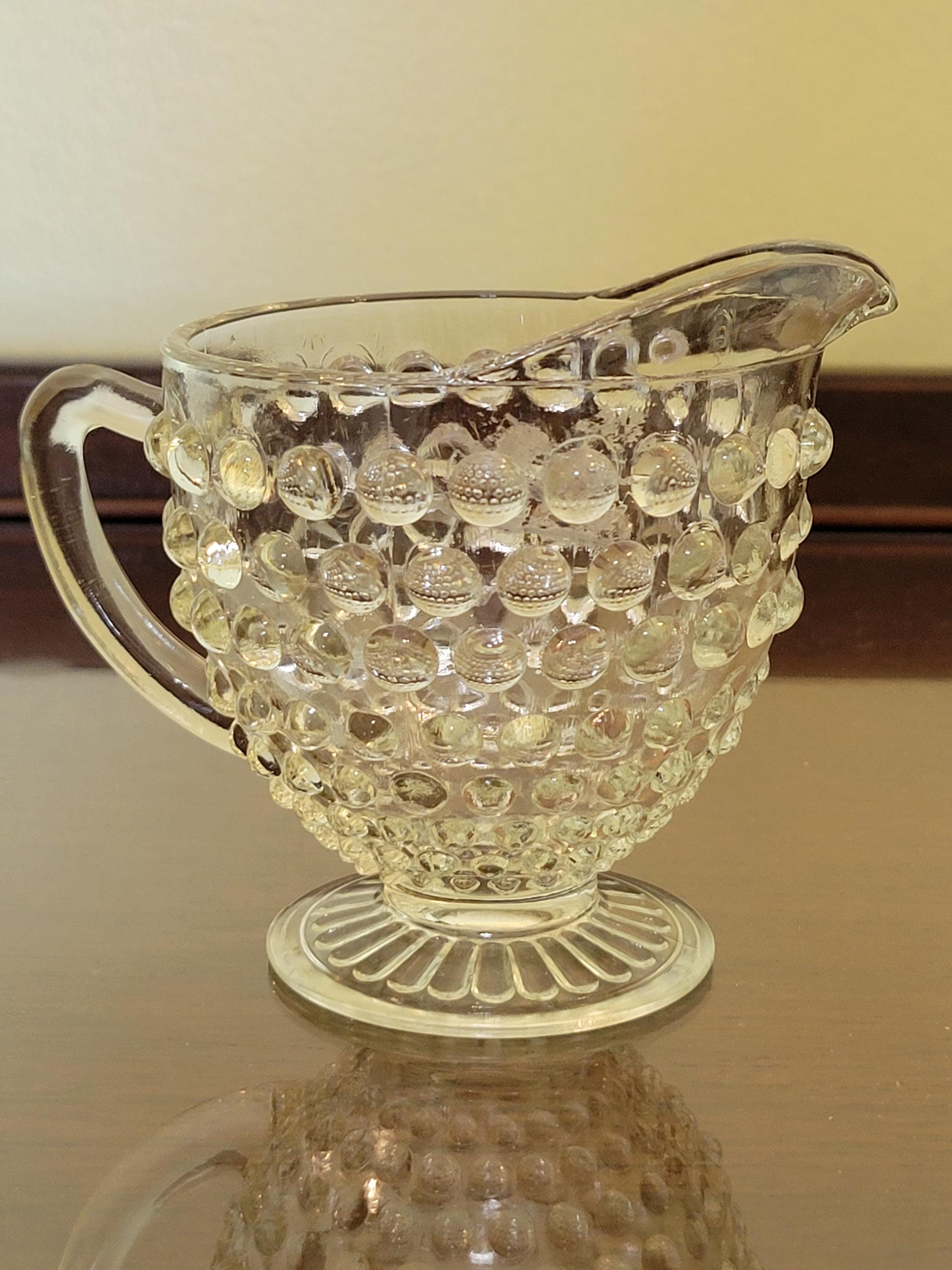 Vintage Anchor Hocking Clear Hobnail Creamer - Etsy
