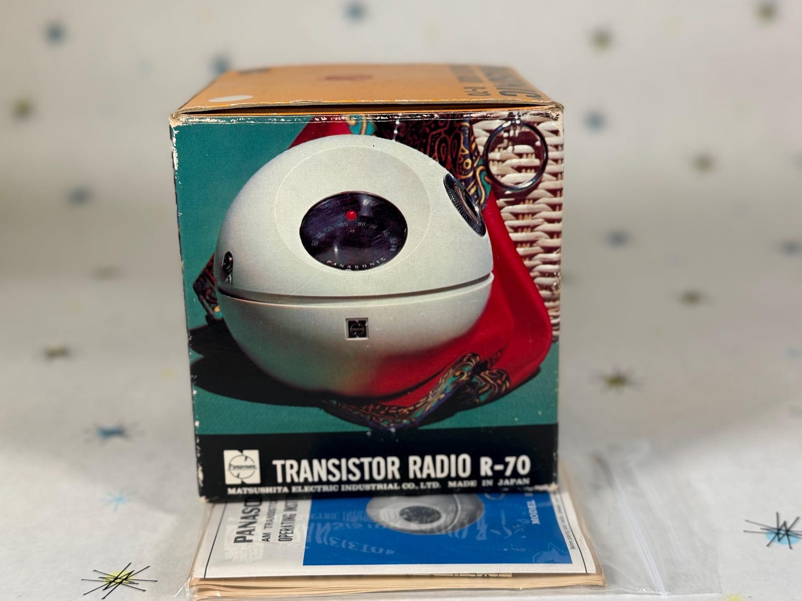 Panasonic R-70 Panpet Ball and Chain Radio - in Box - Etsy