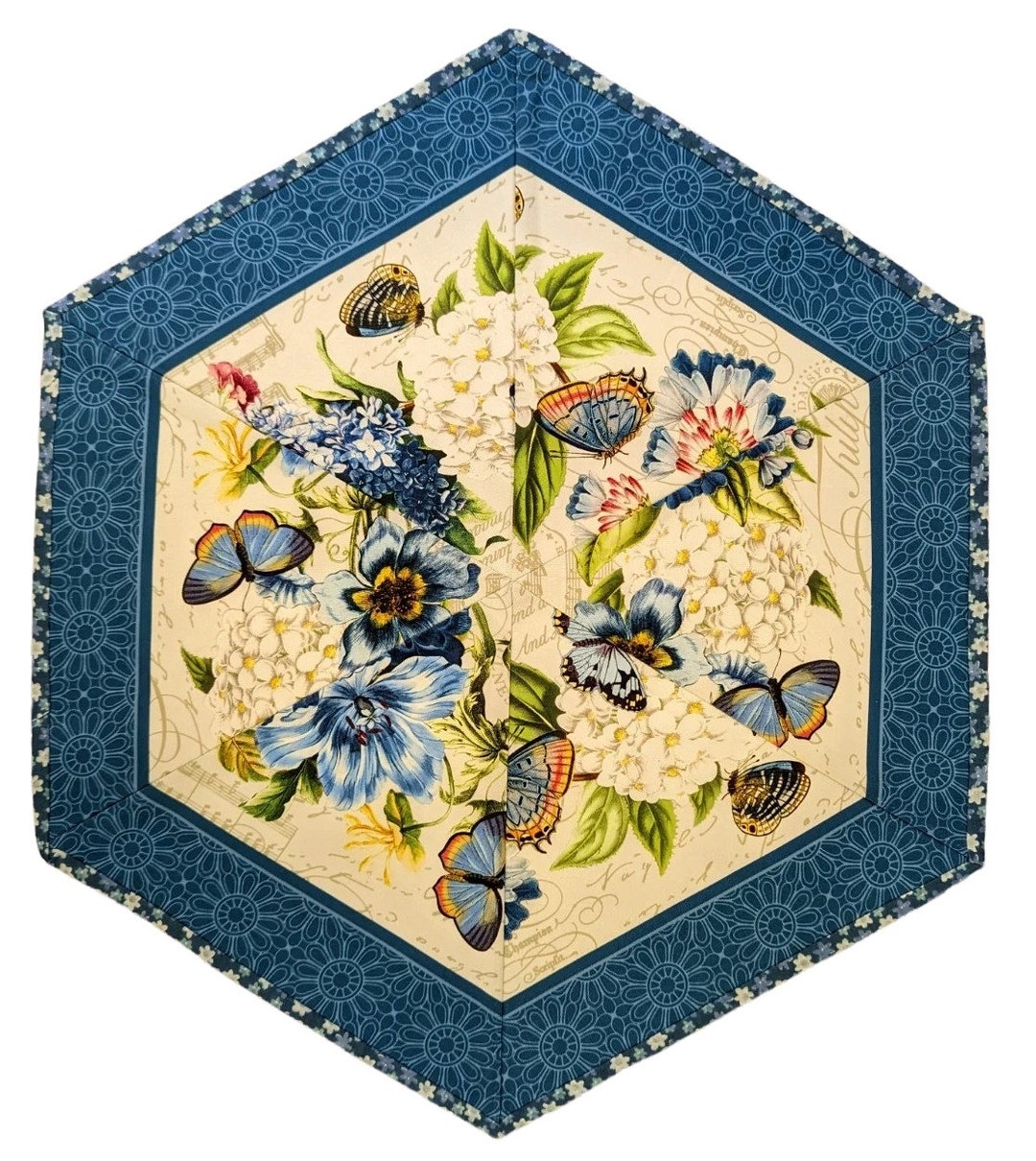 Butterfly Garden Table Toppers and Oven Mit - Etsy