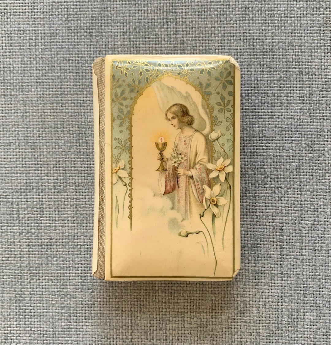 Antique Czech Celluloid Prayer Book - Etsy