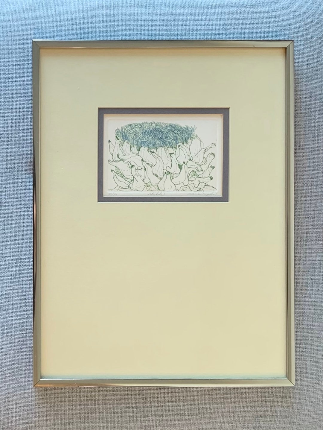 Marvin Spohn Signed and Numbered Etching “artichoke” - Etsy