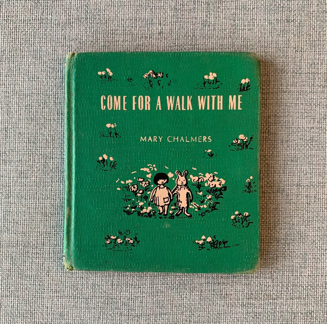 Come for A Walk With Me Mary Chalmers 1955 Vintage Book - Etsy