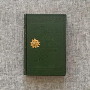 How to Study Plants Alphonso Wood 1895 Antique Book - Etsy