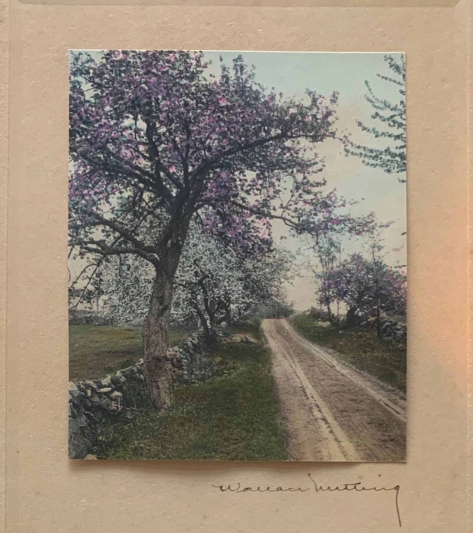 Vintage Framed Wallace Nutting Colored Photograph - Etsy