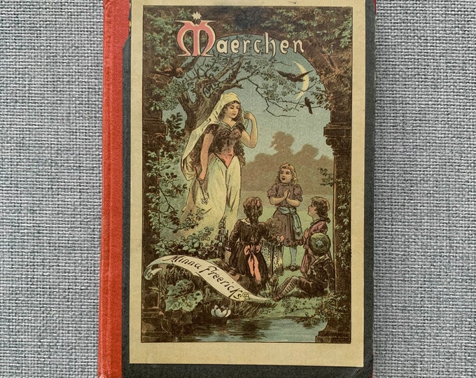 Maerchen Minna Freericks 1891 Antique German Fairy Tale Book - Etsy