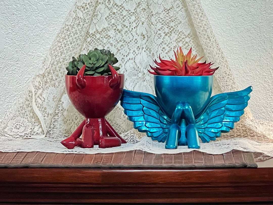 Groovy Little People Angelic Amber and Tricky Nicky... Roberts Planters ...
