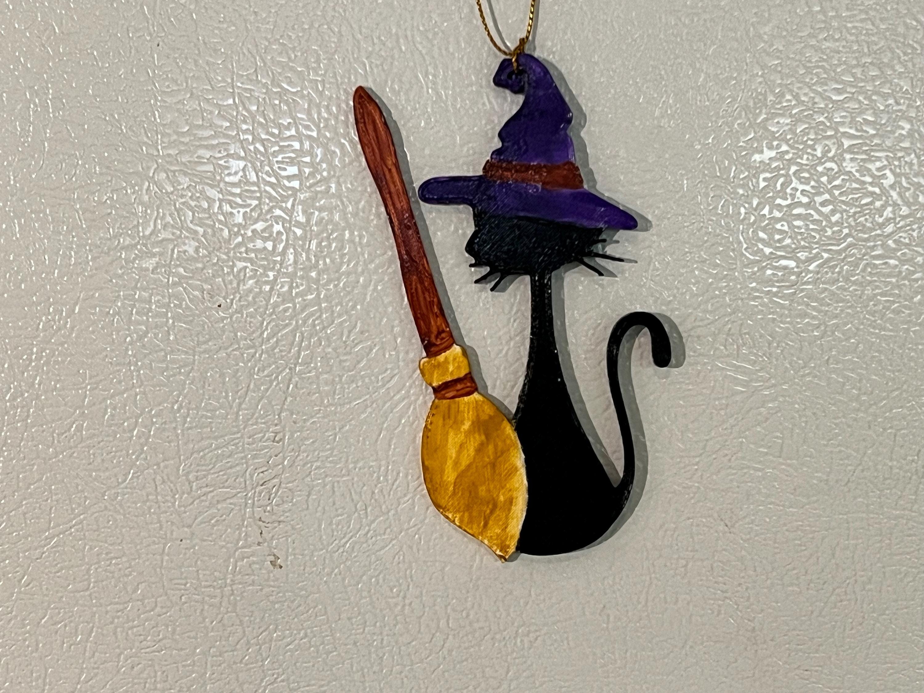 Atomic Halloween Cat, Jinx, the Witchy Whisker - Etsy