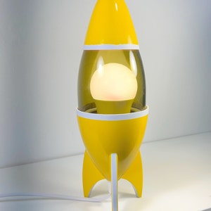Midcentury Rocket Smart Lamp - Etsy