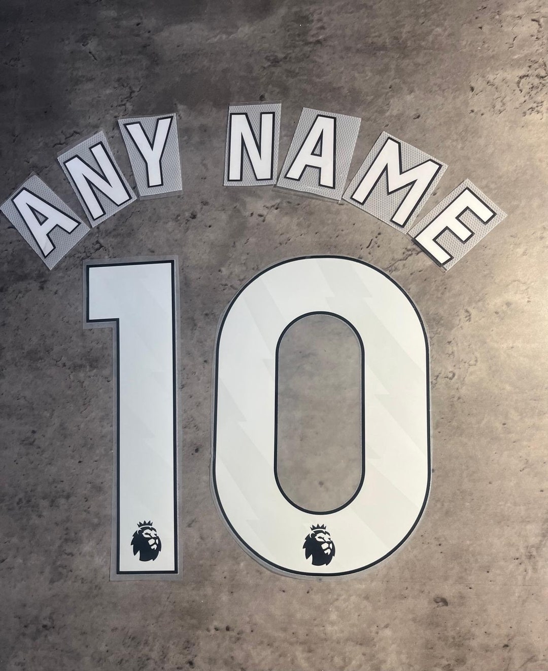Premier League Football Shirt Name Number Print Kids Size 2023 Onward ...