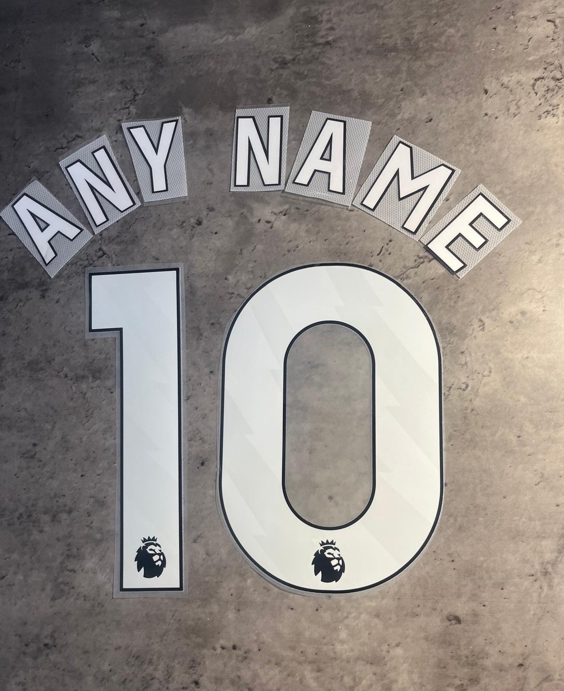 Premier League Football Shirt Name Number Print Kids Size 2023 Onward ...