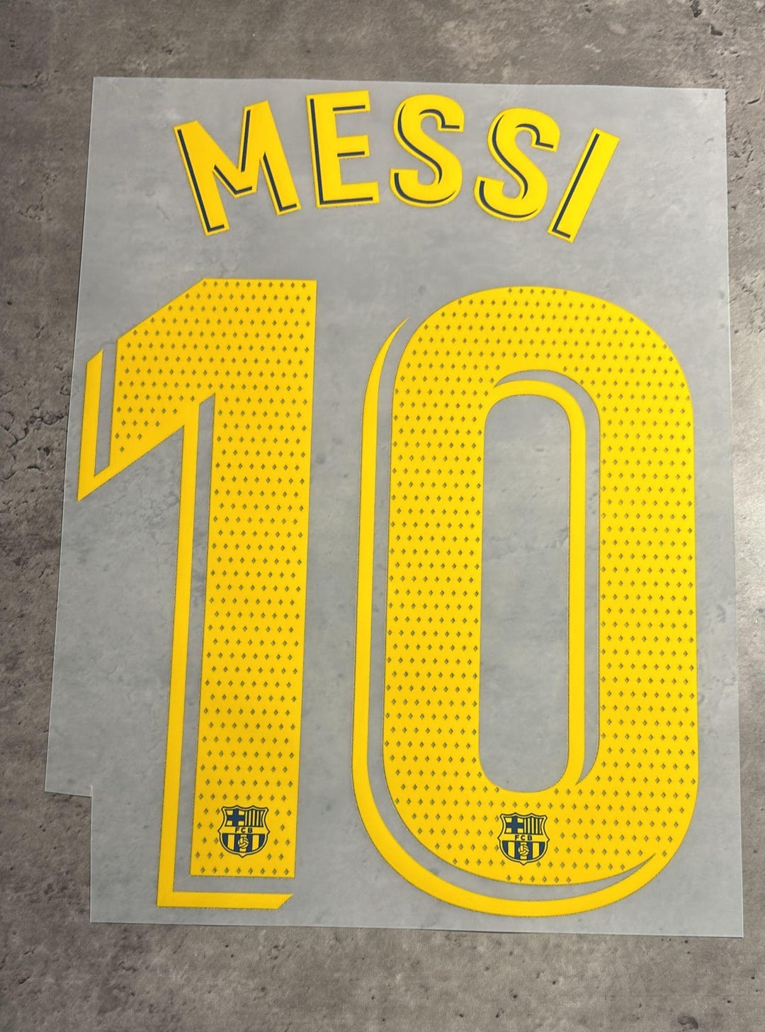 Barcelona Messi 10 2020-2021 ADULTS Football Shirt Nameset and Shirt ...