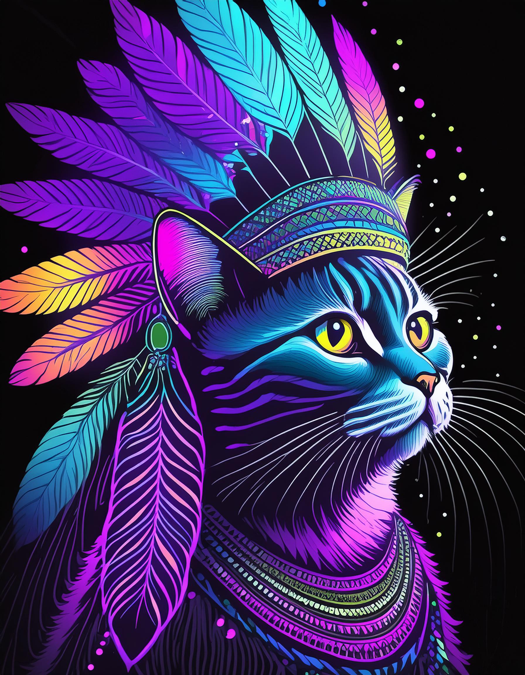 Cat Chiefs 2 Clip Art Image Digital Download Bundle of 100 JPG Image ...