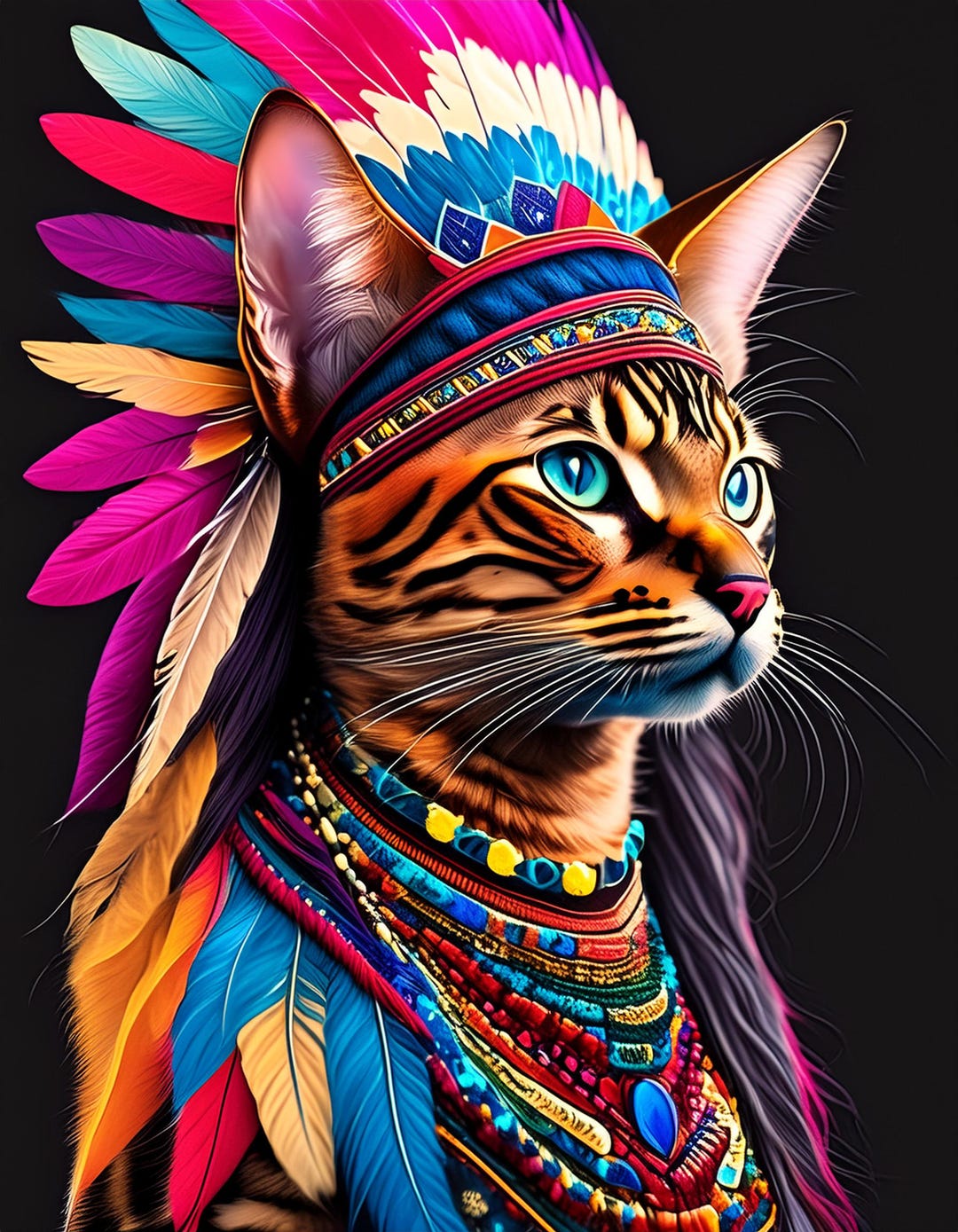 Cat Chiefs 2 Clip Art Image Digital Download Bundle of 100 JPG Image ...