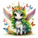 CHIBI UNICORNS 50 JPG Clipart Digital Download Bundle ...