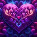 Valentines Hearts Clip Art: 100 JPG Images (digital Download ...