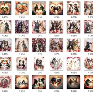 Valentine Dogs 500 PNG Digital Clip[ Art Bundle Download Bundle for ...