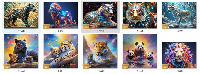 Lion Tigers Bears Oh My Ready to Press Sublimation Heat Transfer ...