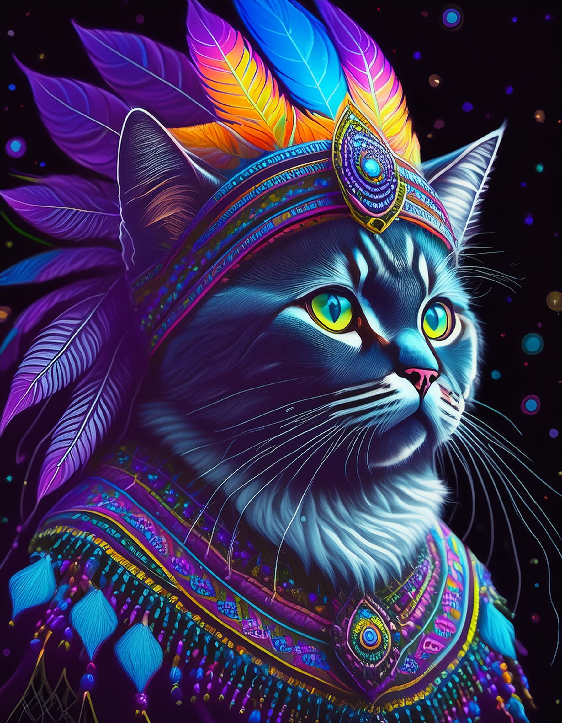 Cat Chiefs 2 Clip Art Image Digital Download Bundle of 100 JPG Image ...