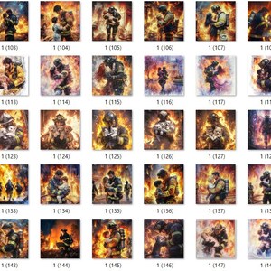 FIREFIGHTER 100 PNG Clip Art Digital Download Bundle for Commercial Use ...