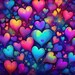 Valentines Hearts Clip Art: 100 JPG Images (digital Download ...