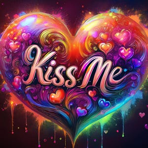 Valentines Hearts Clip Art: 100 JPG Images (digital Download ...