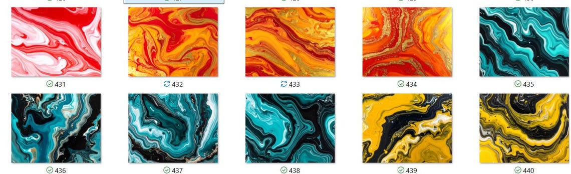 Marble Ready to Press Sublimation Heat Transfer Bundles of 10 Designs ...