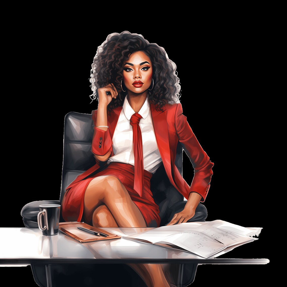 10 Beautiful Boss Women and Ready to Press Sublimation Transfer Prints ...