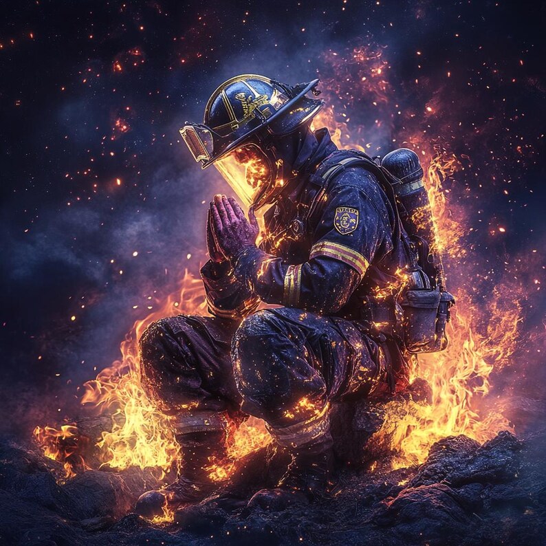 FIREFIGHTER 100 PNG Clip Art Digital Download Bundle for Commercial Use ...
