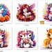 CHIBI UNICORNS 50 JPG Clipart Digital Download Bundle ...