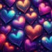 Valentines Hearts Clip Art: 100 JPG Images (digital Download ...