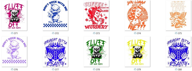 T-shirt DTF Sublimation & Sublimation Ready to Press Transfer Bundles ...
