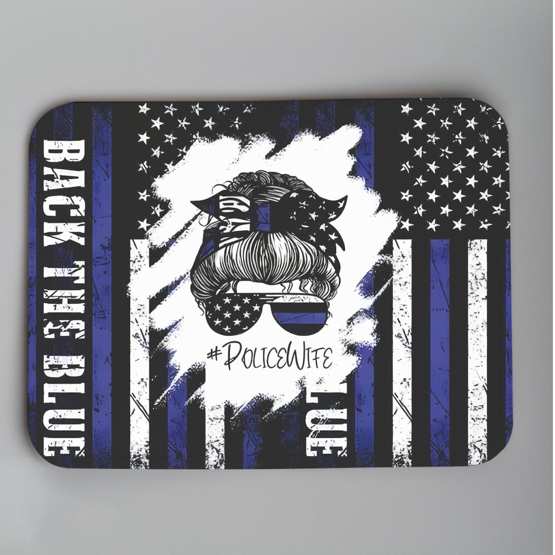 9.6x8x.08 Inch Mouse Pad With Choice of 70 FIREFIGHTER Police ...
